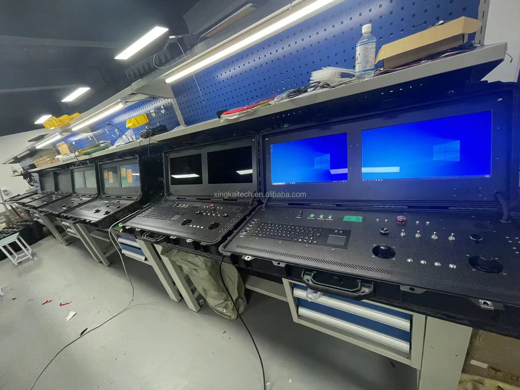 XINGKAITECH Large VTOL UAV GCS System - Dual Screen Drone Control