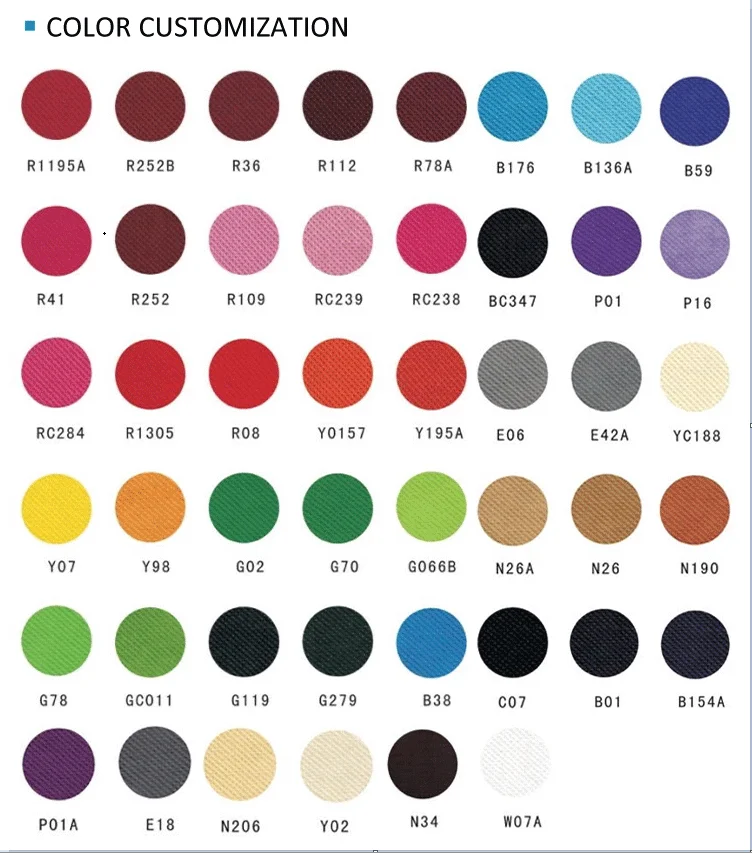 Customized Reusable Fabric Nonwoven Grocery Shopping Bags