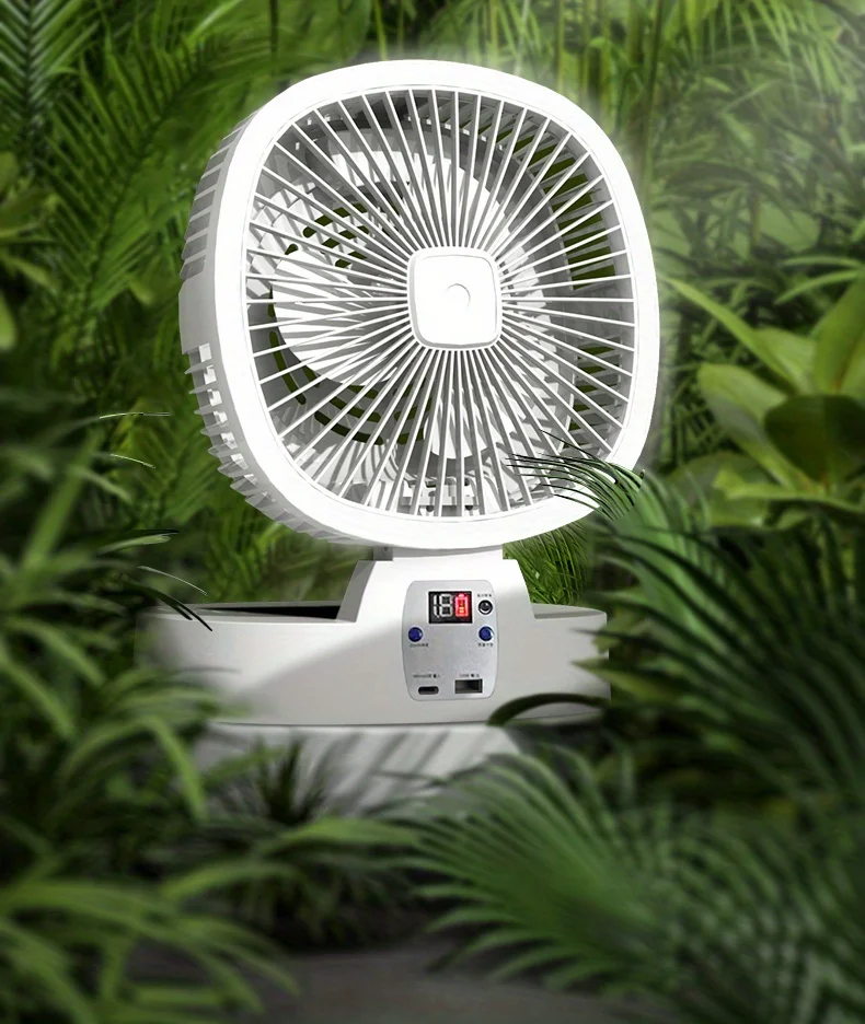 Electric Cooling Table Fans Solar Air Circulation Fan Solar ...