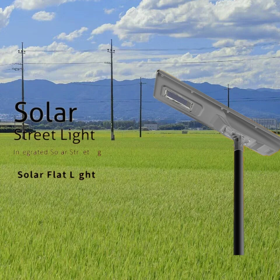 Aluminium Body All in One Led Solar Street Solar Light Sun Color High ...