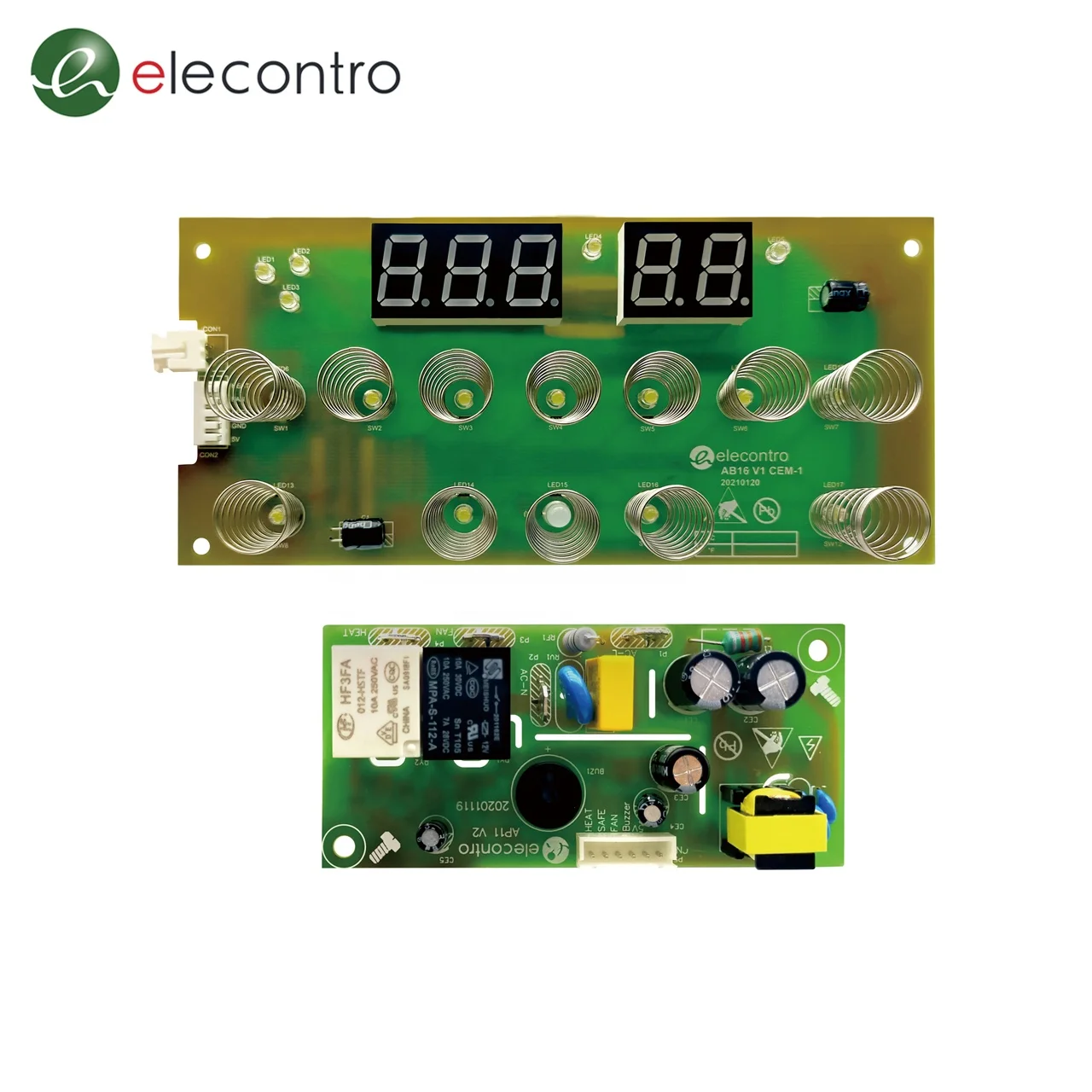 Pcba Prototype Assembly Electric Air Fryer Control Board For Household ...