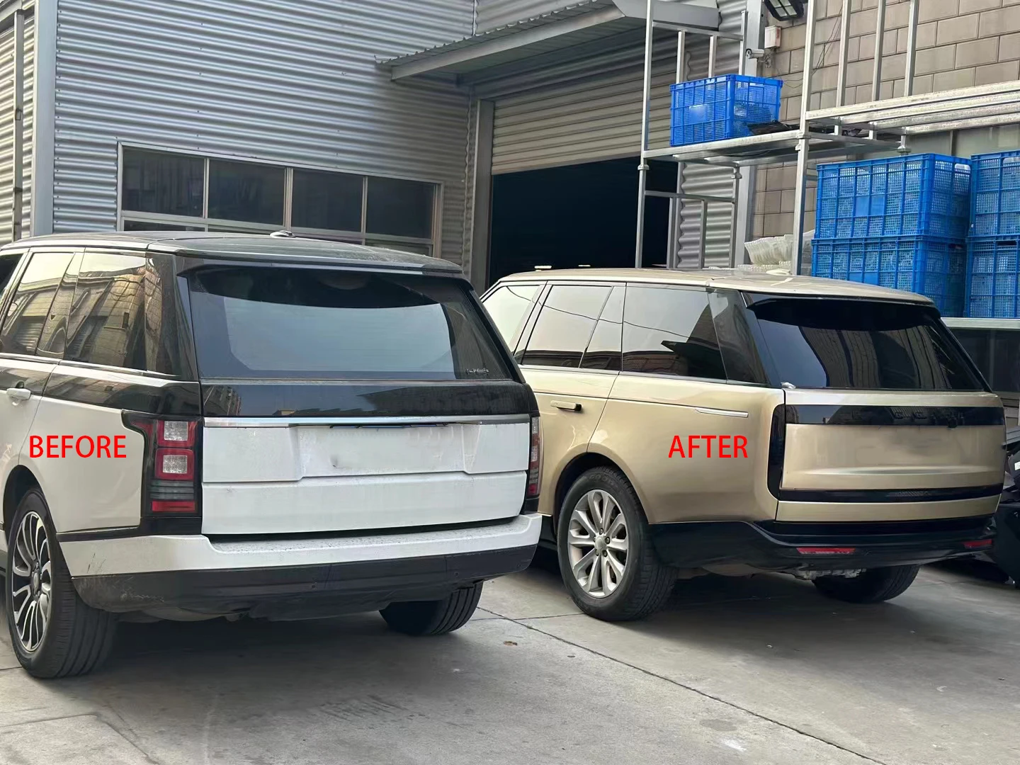 Facelift Refit Body Kit for Land Rover Range Rover IV