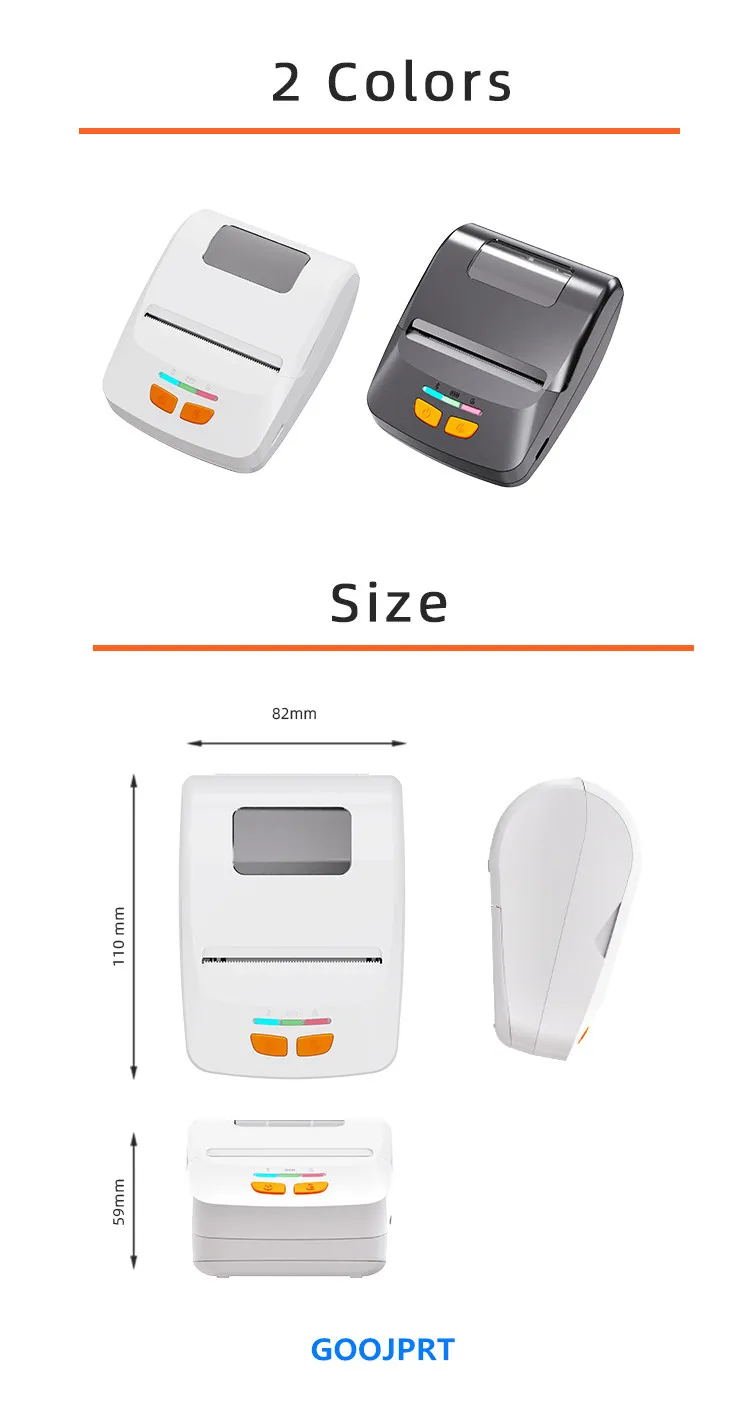 Hot Sale Handheld Portable Small Wireless Ticket Printer - Buy Handheld ...