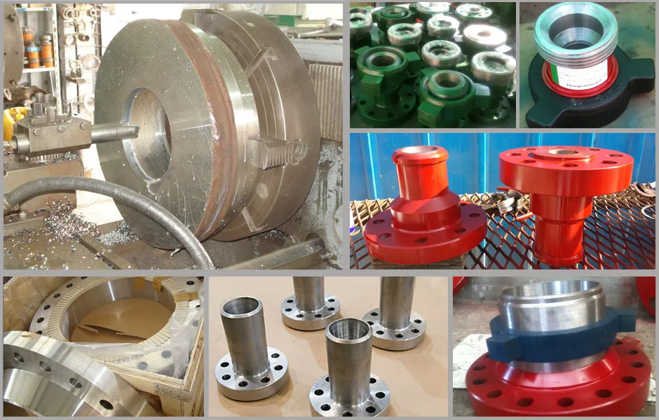 API Flange Fig 1502 Hammer Union Wellhead Crossover Adapter