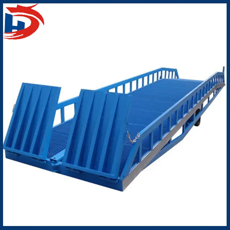 Mobile Loading Bridge,Forklift,Container Slope Loading And Unloading ...