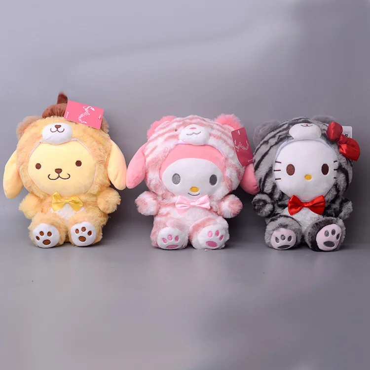 Coco Sanrio Kuromi Kitty Cat Plush Doll Yugui Dog Melody Doll To Send ...