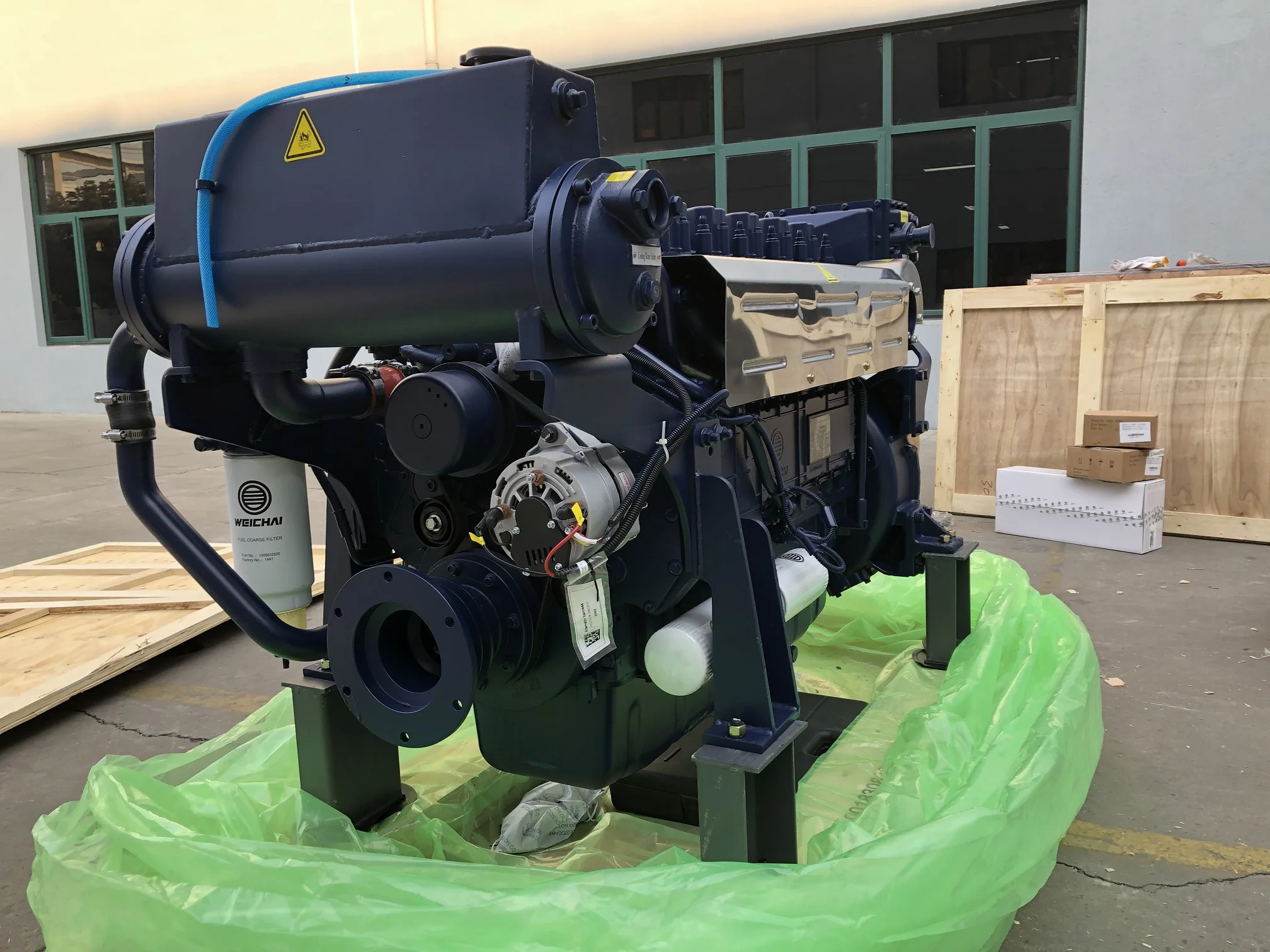 Wd10c170-15 Marine Diesel Engine Turbocharged In Line Water Cooled ...