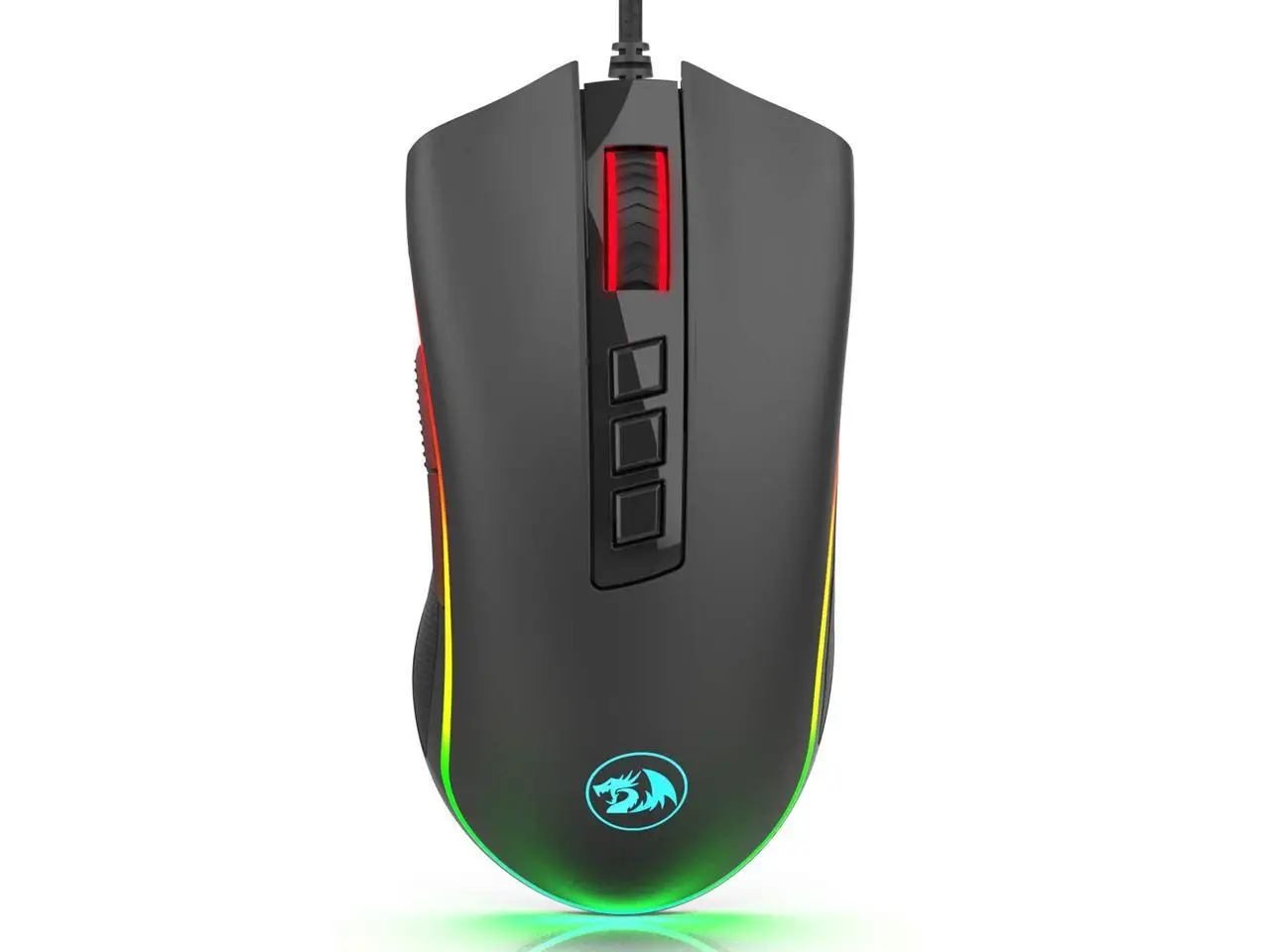 Rdragon M711-fps Ergonomic High-resolution Wired Rgb Backlight Optical ...