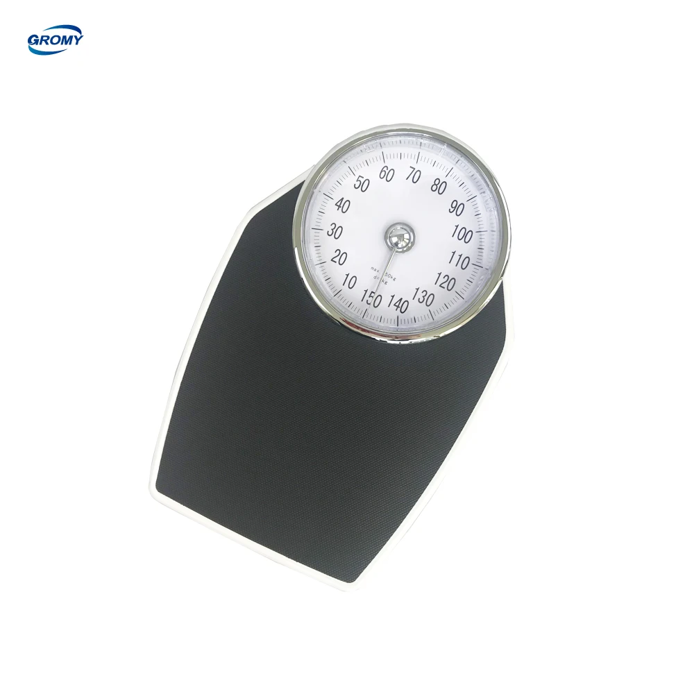 Mechanical Foot Scale - 150kg Capacity Bathroom Step on Scale, Accurate ...