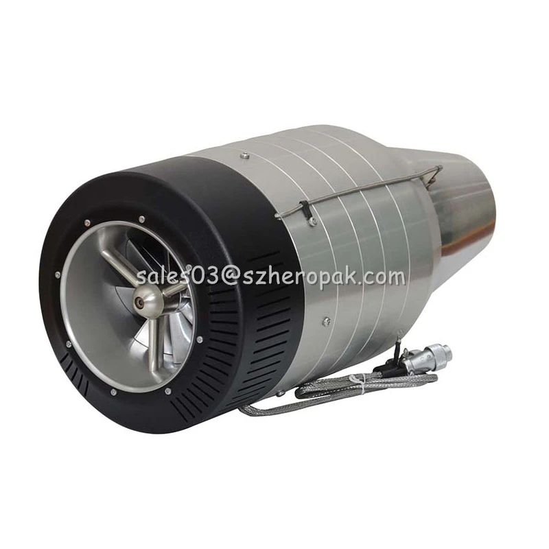 80kg 800N Thrust RC Turbojet Engine with Full Autostart