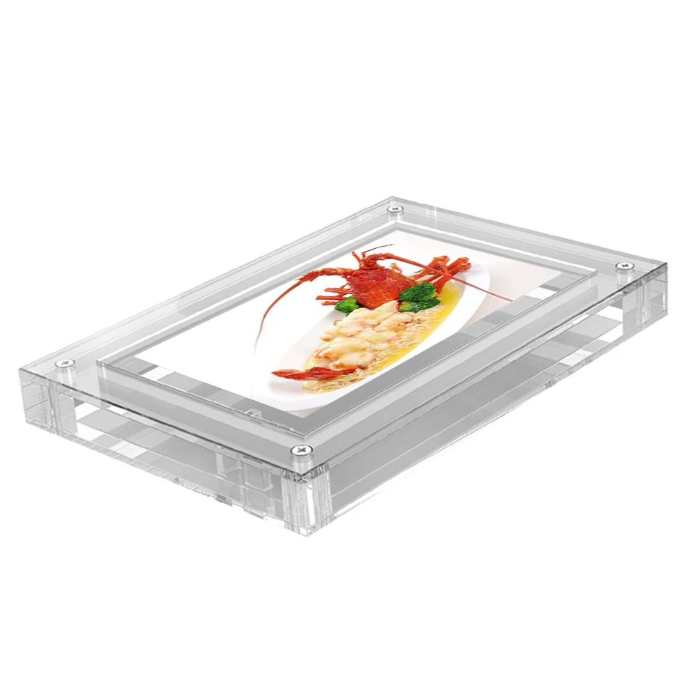 Acrylic Video Frame Loop Video Picture Commercial Advertising Gift Type ...
