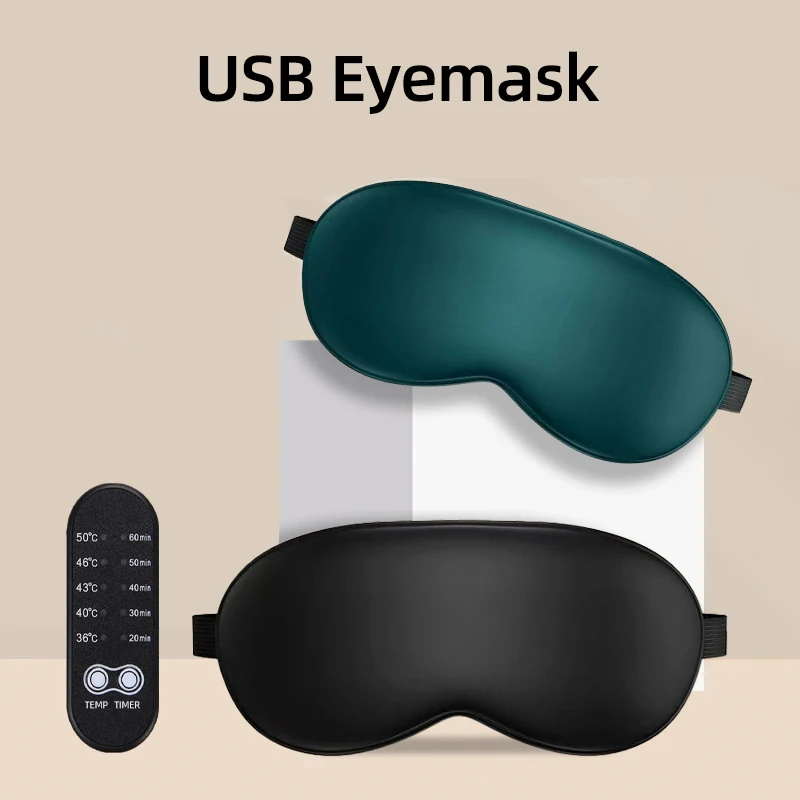 Customized Logo Soft Comfortable USB Eye Mask for Health
