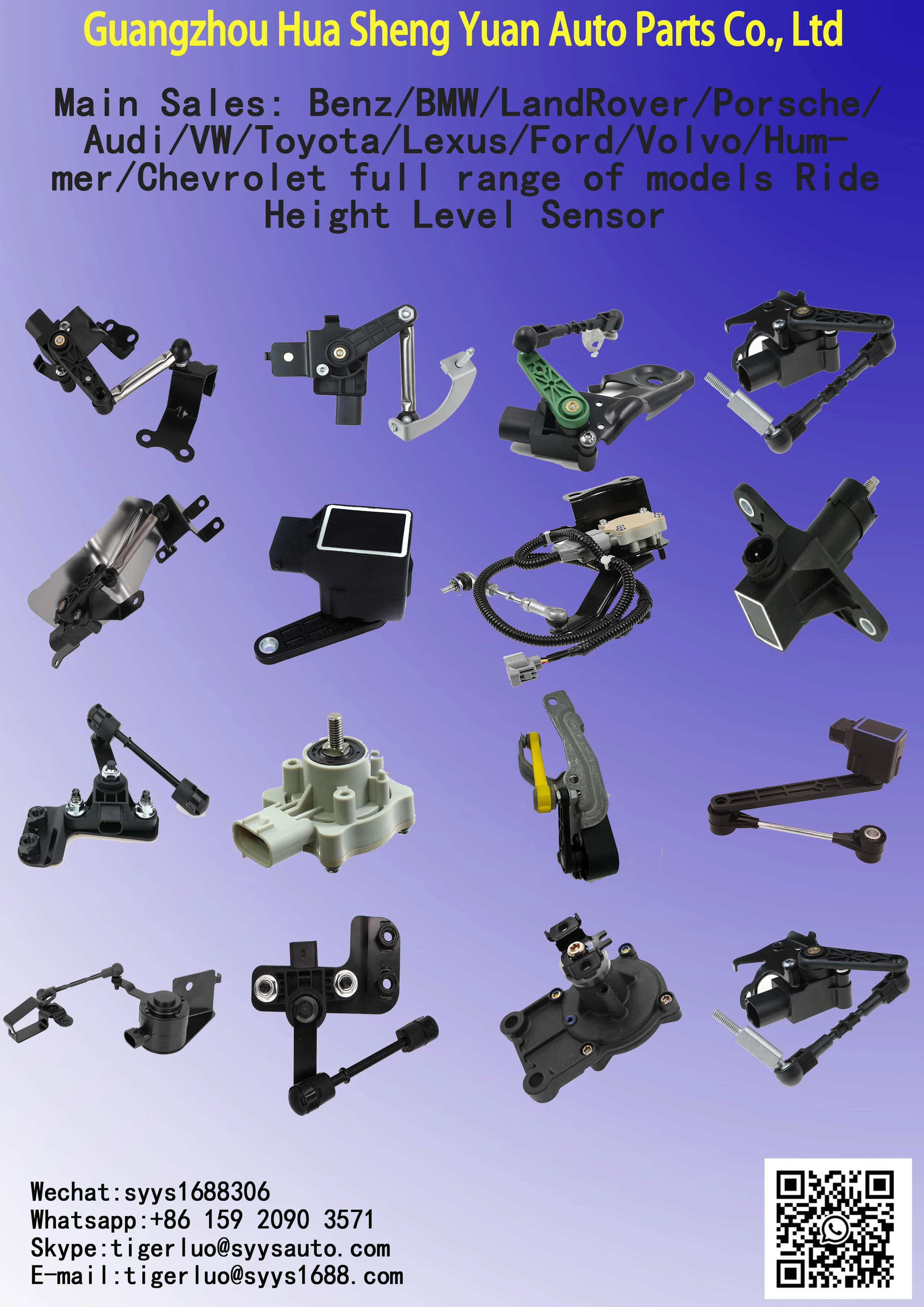 Auto Parts Rear Axle Suspension Height Level Sensor for BMW E46 E39 E60 ...