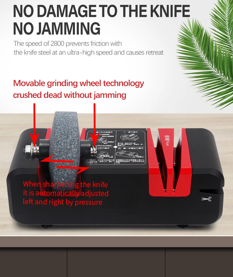 Multifunctional 110v 220v Household Grinder Scissors Sharpeners Kitchen Knives Sharpening Tool ...