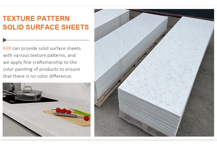 Acrylic Solid Surface Sheets - Versatile Wall Cladding Panels