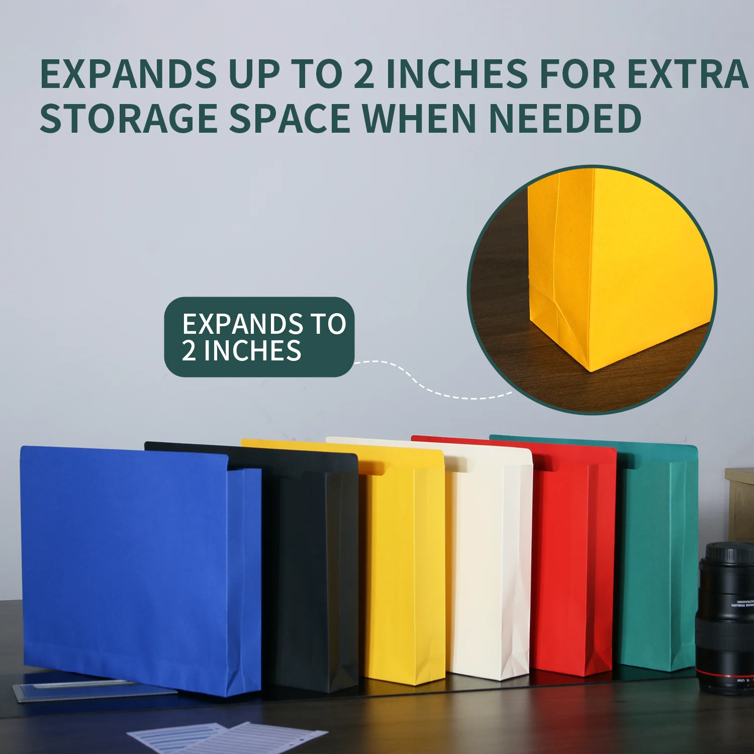 Amaon In Stock 2 Inch File Jackets Reinforced Straight Cut Tab Heavy ...