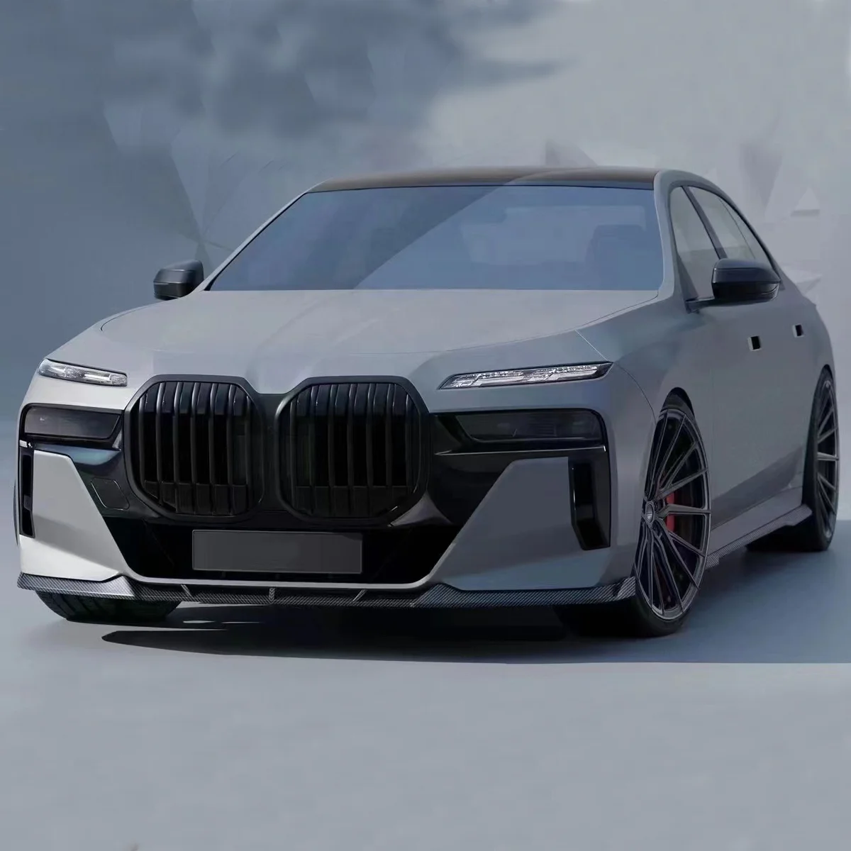 Bmw G70 Bodykit Upgrade M760 Auto Body Systems For Bmw 7s G70 To M760 Black Knight Aerokit Body ...