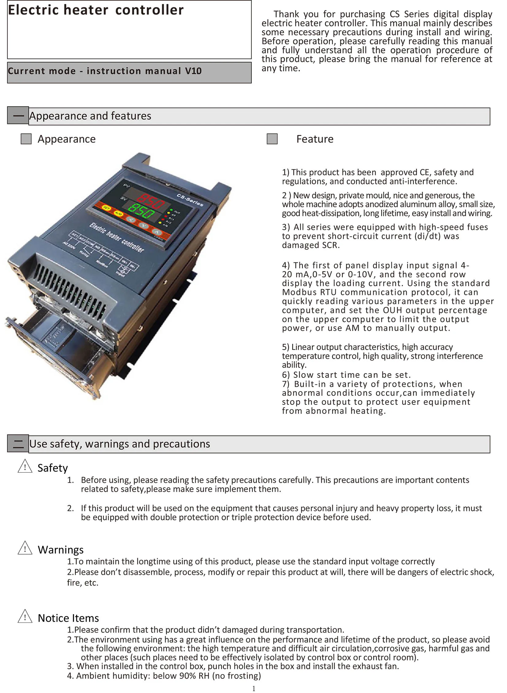 3 Phase SCR Power Regulator - Efficient Electric Control