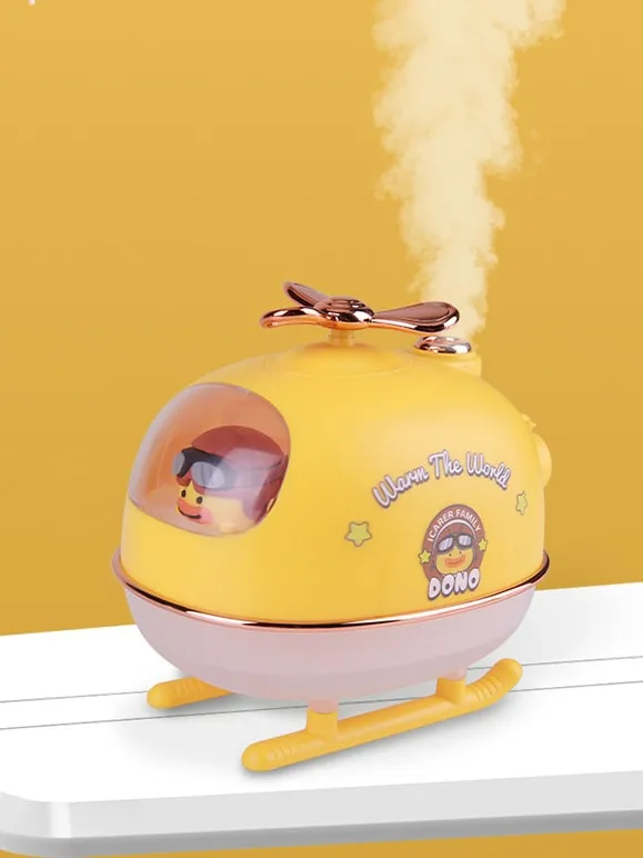 New Design Helicopter Shape Desktop Humidifier Household Fog Mini Car ...