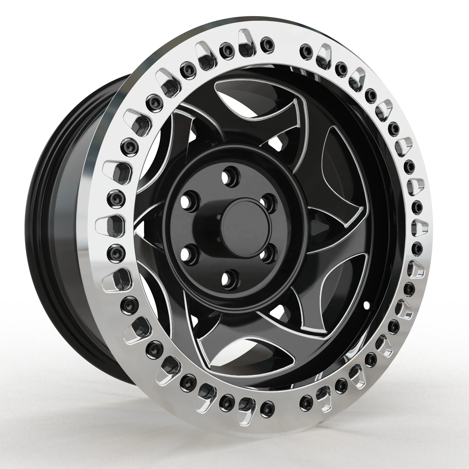 17X8.5 ture forged beadlock 4x4 offroad wheel 5x127 load rating1250kgs ...