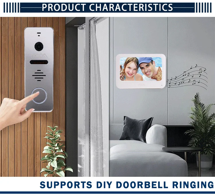 Ip Video Door Phone Intercom System With Camera For Ahd Video Door ...
