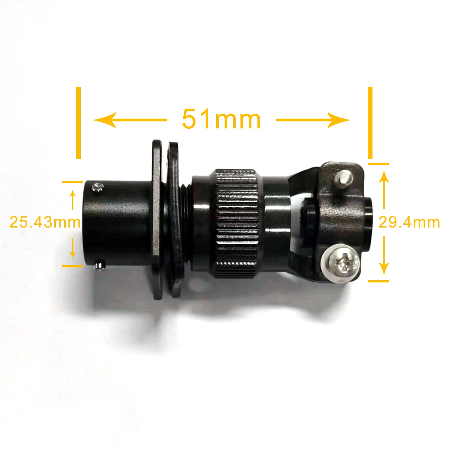 2 Pin Mil Waterproof Aviation Plug Socket Industrial Circular Connector ...