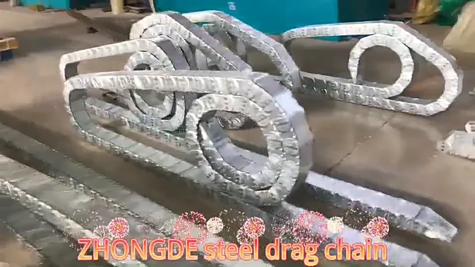 New Enclosed Conduit Cable Chains And Hose Carrier For Machine Tools ...