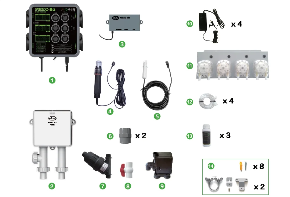 3 in 1 Digital Nutrient Controller for Hydroponics & Aquariums