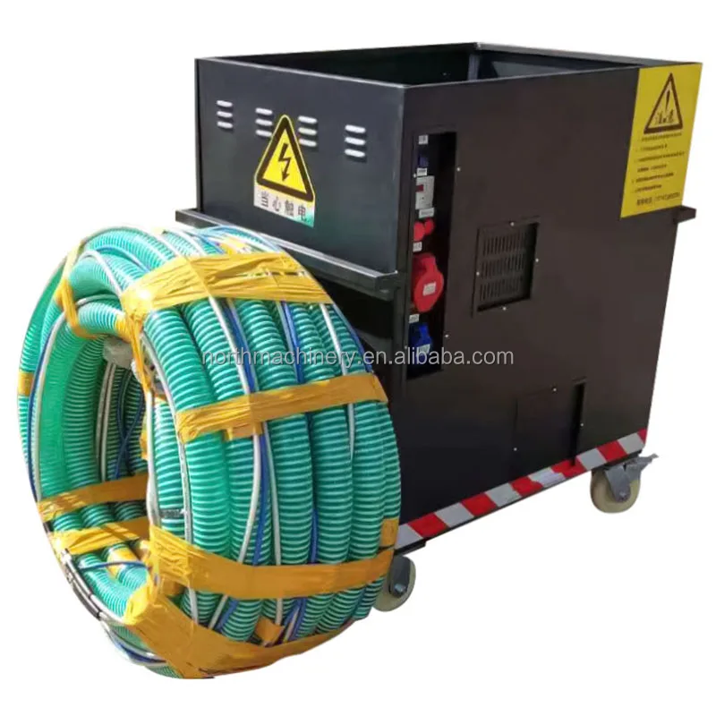 High Fire Resistance Protection Inorganic Fiber Spraying Machine ...