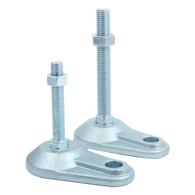 Carbon steel CD type adjustable non-slip shock absorbing support foot ...