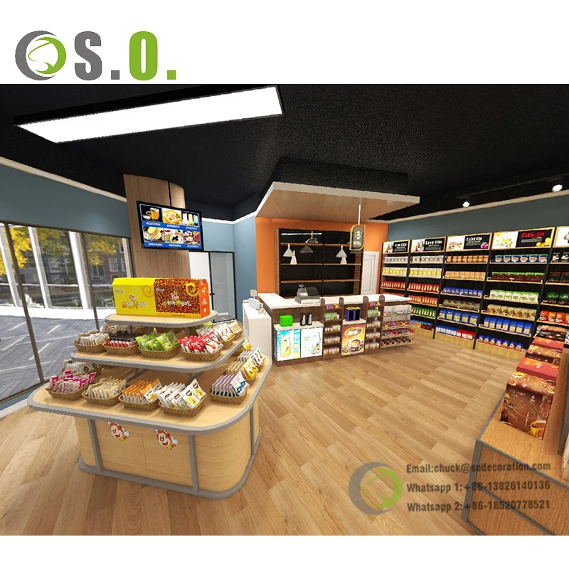 Convenience Interior Showroom Design Retail Stores Supermarket ...