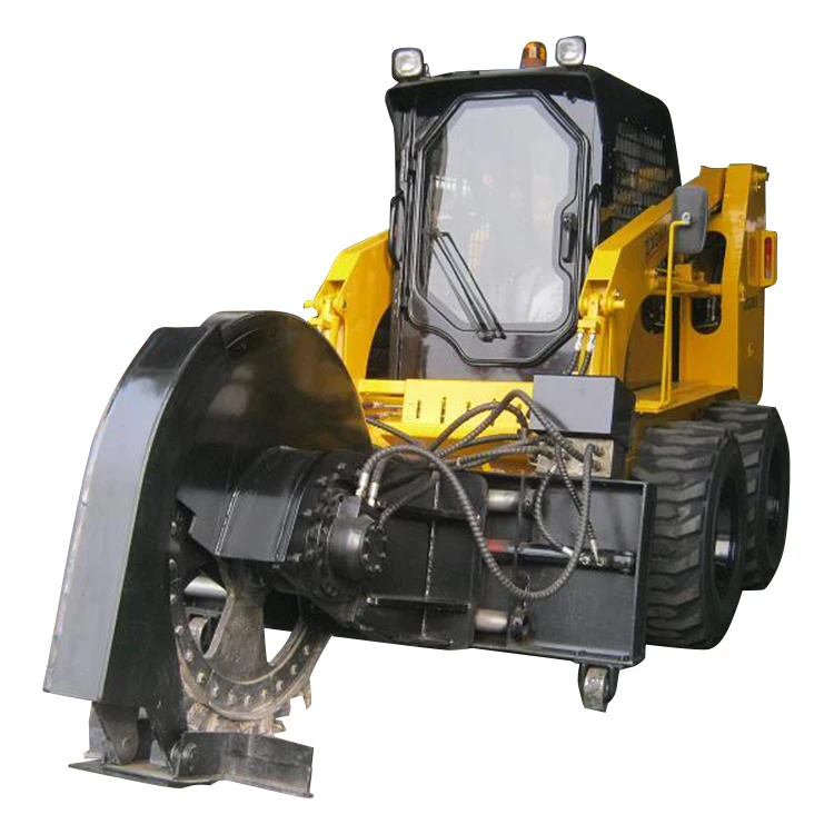 Skid Steer Loader Attachment Disc Saw Disk Type Trencher Wheel Trencher ...