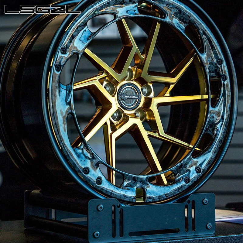 LSGZL Forged Custom Carbon Fiber Decorative Rims for Urus