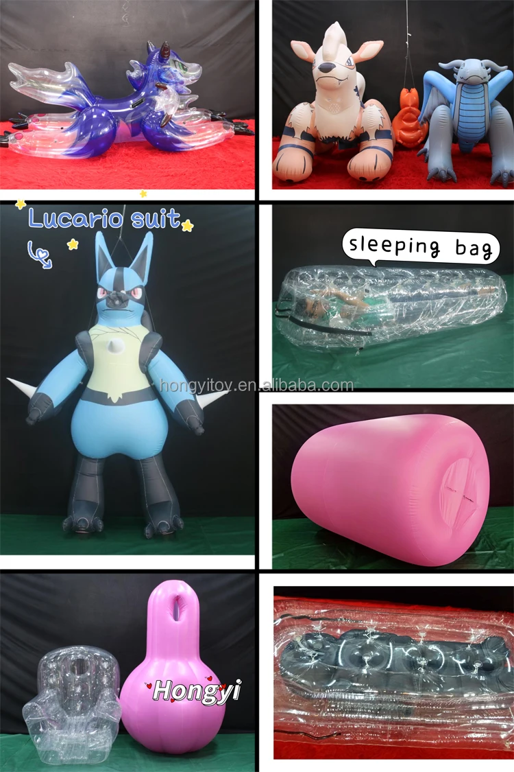 Hongyi Realistic Giant Inflatable 3 Meters Zenith Dragon