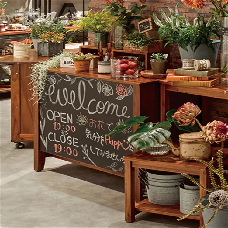 Modern Metal Display Rack - Customizable for Flower Shops