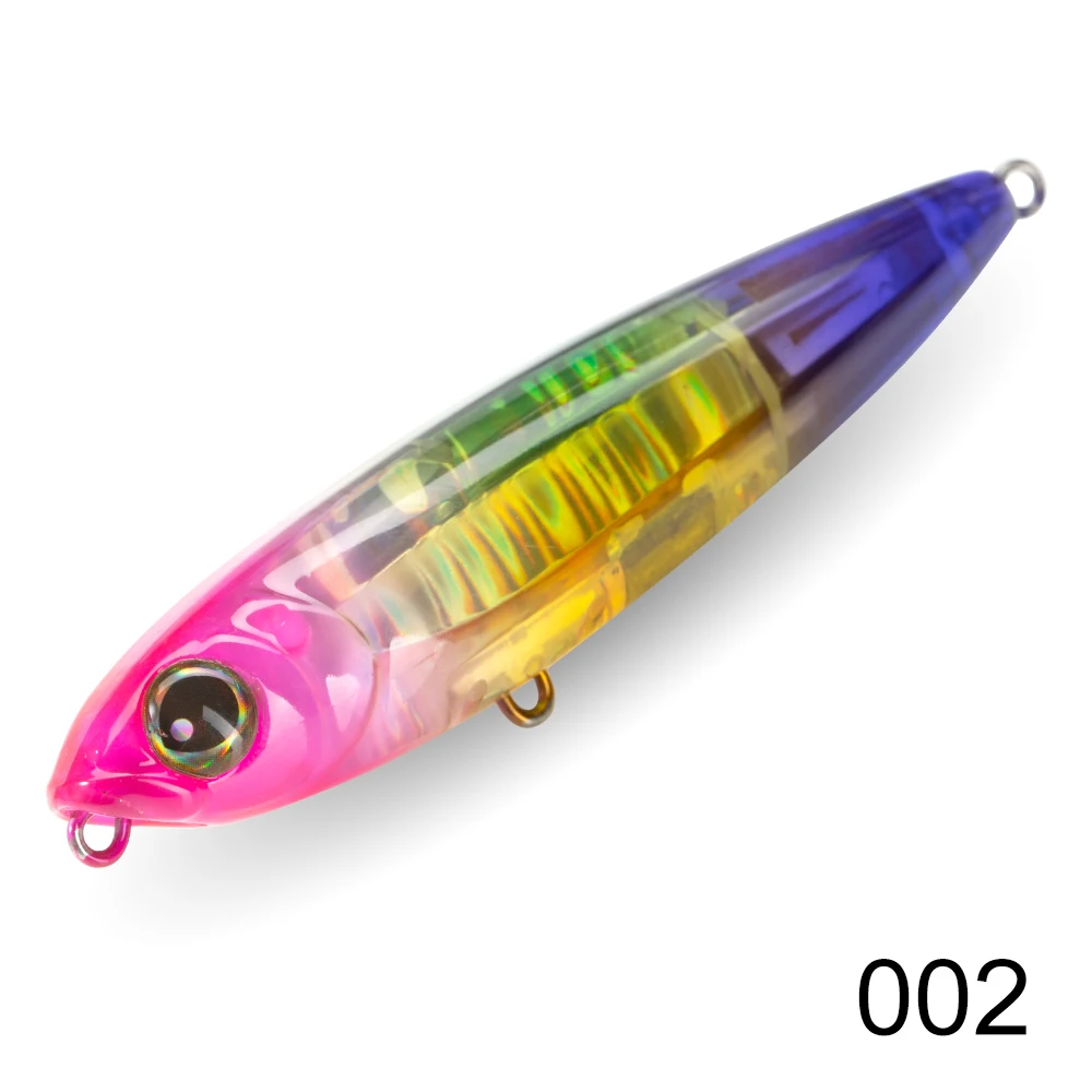 D1 20g 100mm Plastic Simulation Japanese Foil Hard Lure Casting Pencil ...