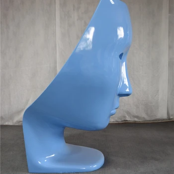 Modern Luxury Living Room Fiberglass Nemo Face Chair - Buy Nemo Chair ...