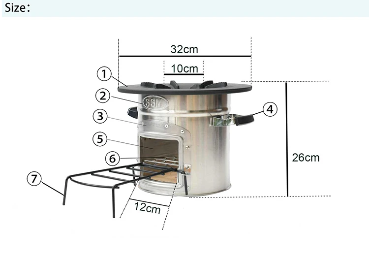Ssm Rocket Stove Clean Firewood Improved Cook Stoves For The Carbon ...