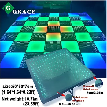 Igracelite Car Show 3d Optical Illusions Led Light Dance Floor Magnetic ...