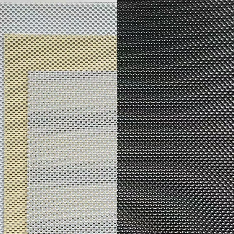 Aluminum One Way Vision Mesh Micro Hole Expanded Security DVA Mesh ...