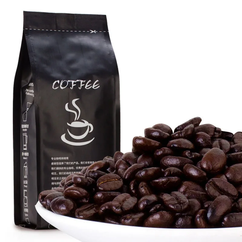 Magic Custom Empty Coffee Bags Custom Printed Logo Gusset Bag For ...