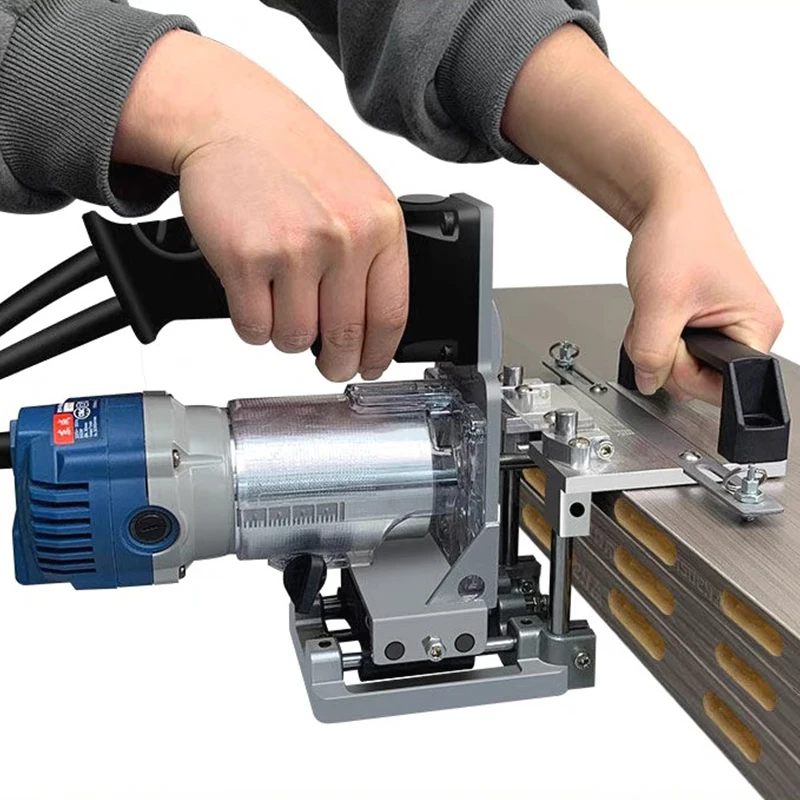 Trimming Machine Bracket 220V Electric Slotting Machine Slotting ...