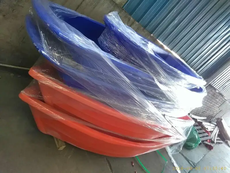 Rotomolding Plastic Small River Fishing Pontoon Boats For Sale With ...