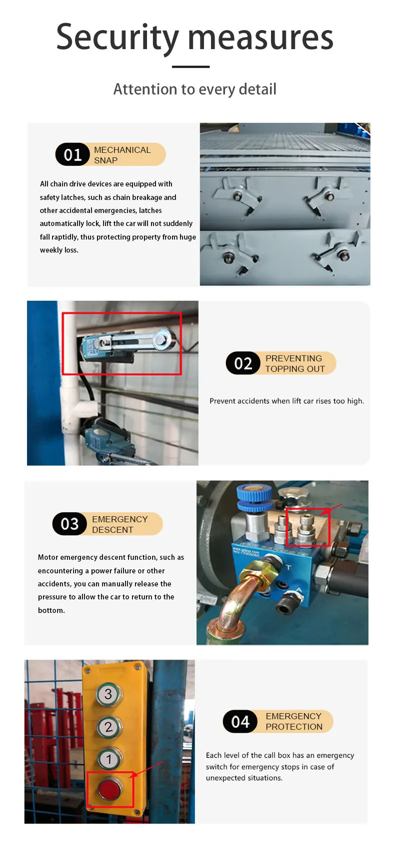 Electric Hydraulic Cargo Lift for Outdoor & Commercial Use