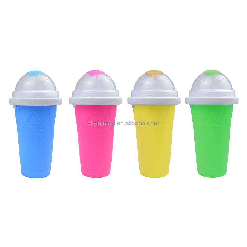 Magic Custom Logo Frozen Making Freeze Food Grade Silicone Drink Cup ...