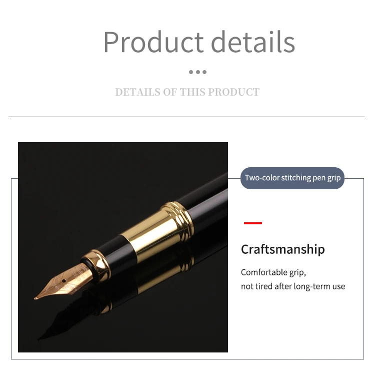 New Famous Brand Chinese Metal Fountain Pen with Fine Nib ...