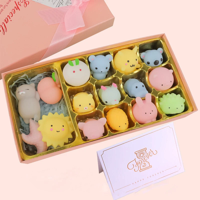 Plastic Rubber Duck Animal Soft Toys Panda Stress Relief Toy ...