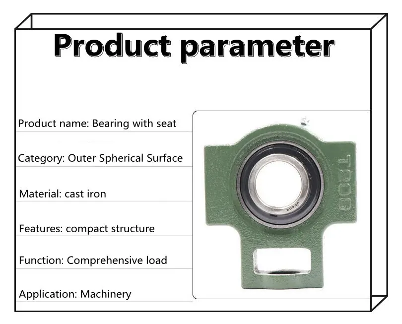 Bton Heavy Duty Pillow Block Bearing T216 Uct 216 Take-up Housing Unit Pillow Bearing Uct216 ...