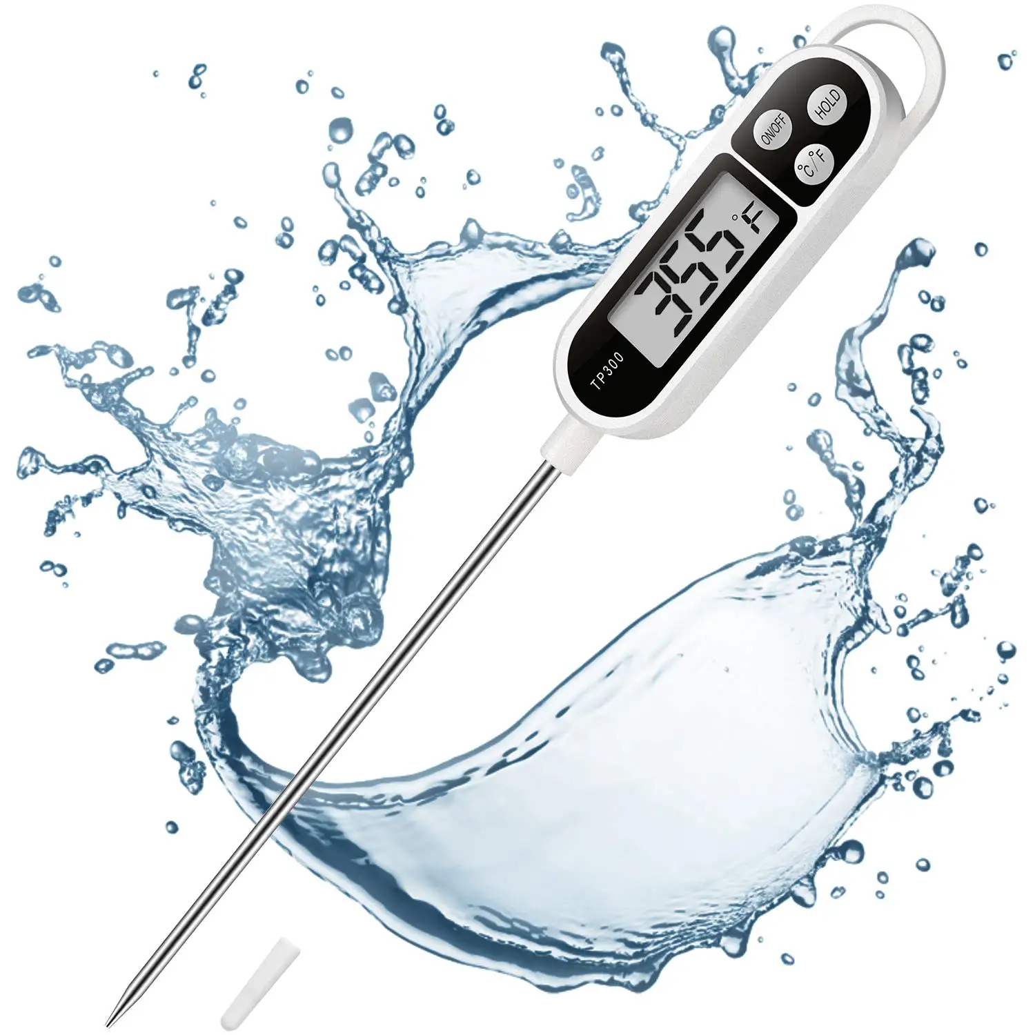 Digital Food Thermometer Tp300 Milk Meat Turkey Cooking Tool Food Probe ...