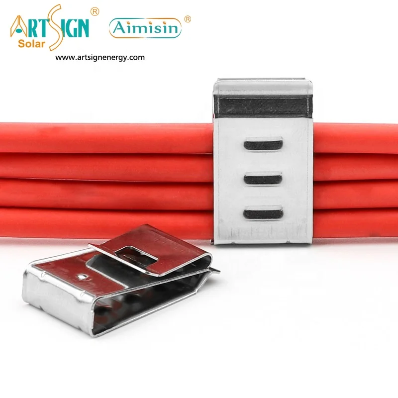 Alibaba.com: OEM Customized Stainless Steel Plastic Solar Cable Clip ...